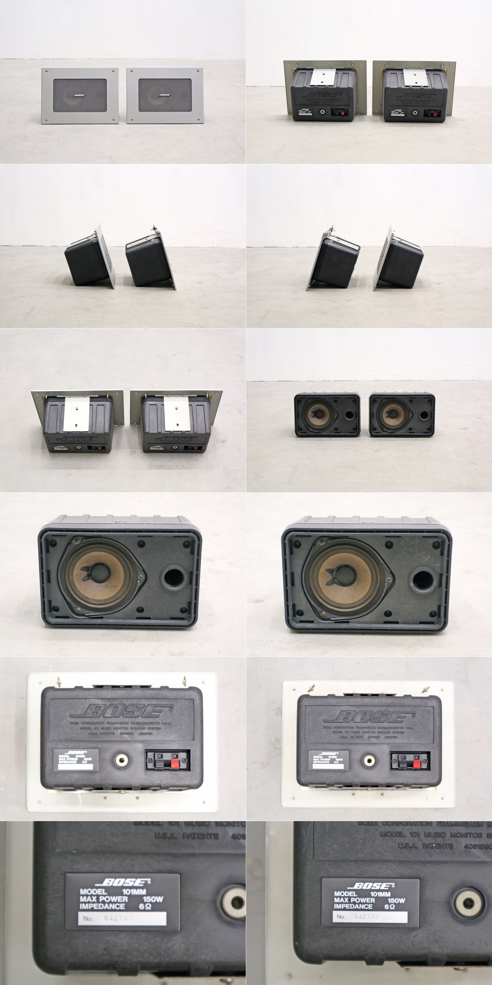 代購代標第一品牌－樂淘letao－BOSE ボーズ 101MM スピーカー ペア セット 2台 連番 天井埋込タイプ 中古/NEK29132